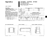 Multiplexer 74153 datasheet & applicatoin notes - Datasheet Archive